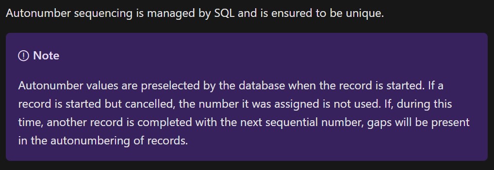 Dynamics 365 CE: No guarantee on Auto-numbers will be Sequential using ...
